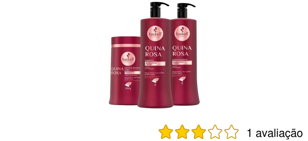Kit Haskell Quina Rosa Super Trio | Beleza na Web